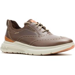 Hush Puppies Excel Leder Herren Fossil Schn&uuml;rschuhe