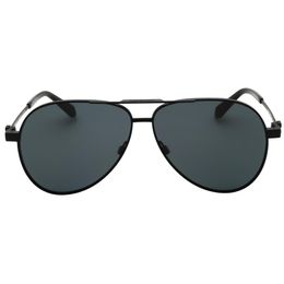 Off-White Ruston L Schwarze Sonnenbrille