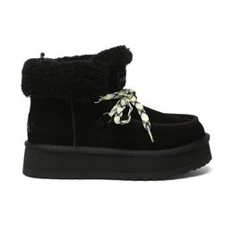EVER AU Australien Damen Lapwing Kn&ouml;chel-Plattformstiefel