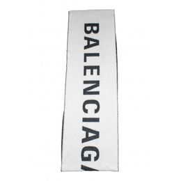 Balenciaga Schal Wei&szlig;