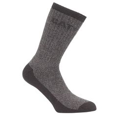 Caterpillar Herren Thermo-Socken / Arbeitssocken, 2 Paar (Schwarz)