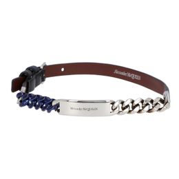 Alexander McQueen Armb&auml;nder Herren Schwarz
