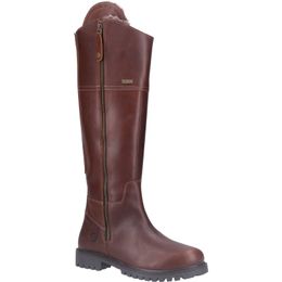COTSWOLD Oldachre Leder Damenbraune Stiefel