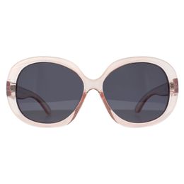 Montana Round Womens Transparent Rosa Rauch Polarisiert MP63
