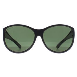 Montana Butterfly Womens Matte Black G15 Polarized FO8 Fit Over Glasses Sonnenbrillen