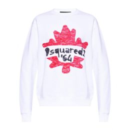 Dsquared2 - Wei&szlig;es Sweatshirt &bdquo;maple Leaf 64"