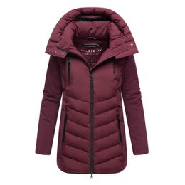 Marikoo Damen Winterjacke Tivaa XVI mit Softshell & abnehmbarer Kapuze