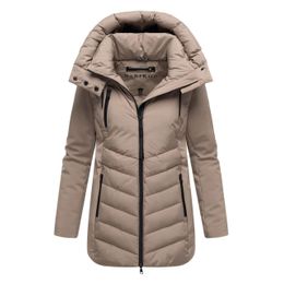 Marikoo Damen Winterjacke Tivaa XVI mit Softshell & abnehmbarer Kapuze