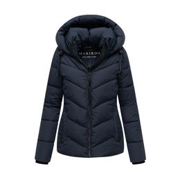 Marikoo Damen Winterjacke Sahnemausii XVI mit abnehmbarer Kapuze