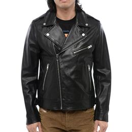 Diesel - L-garrett-r - Schwarze Lederjacke