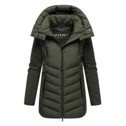 Marikoo Damen Winterjacke Tivaa XVI mit Softshell & abnehmbarer Kapuze