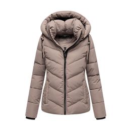 Marikoo Damen Winterjacke Sahnemausii XVI mit abnehmbarer Kapuze