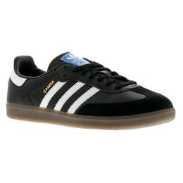 adidas originals Herren Trainers aus Lederobermaterial mit Wildleder- und Goldfolie-Details, Schn&uuml;rverschluss mit synthetischem Lederfutter