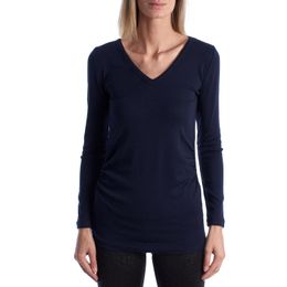GAP Modernes Umstands-T-Shirt mit V-Ausschnitt Langarm 719653 Damen