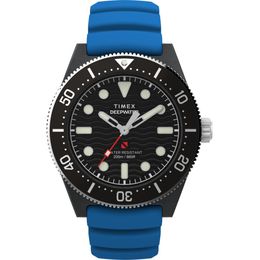 Timex Deep Water Reef Blau Herren Armbanduhr TW2Y02500