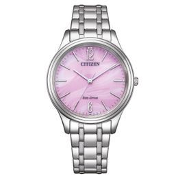 Citizen Elegance Damen Silber Uhr EM0411-71X