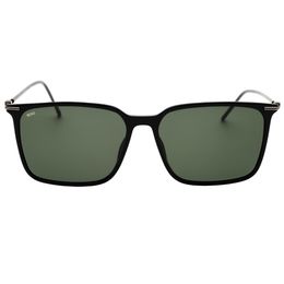 HUGO BOSS gr&uuml;ne Sonnenbrille mit d&uuml;nnen Beinen und schwarzen Gl&auml;sern