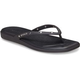 Crocs Miami Nieten Flip-Flops aus Thermoplast f&uuml;r Damen in Schwarz