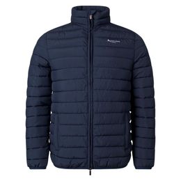 Aquascutum Active 100GR Mock Neck Marineblaue Jacke