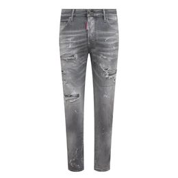 Dsquared2 - Hellgraue Skaterjeans