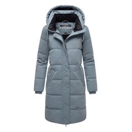 Navahoo Wintertanz Damen Winter Steppjacke mit abnehmbarer Kapuze