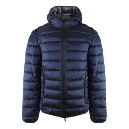 Ice Iceberg - Steppjacke mit Kapuze in Dunkelmarineblau