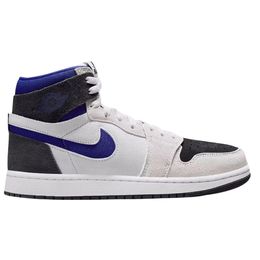 Nike Air Jordan 1 Zm Air Blaue Details Wei&szlig;e Turnschuhe