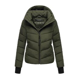 Marikoo Damen Steppjacke Yukanii mit Kapuze & femininer Passform