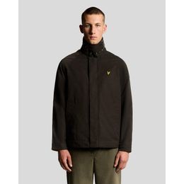 Lyle & Scott Lyle & Scott Jagdjacke mit Tartan-Futter &ndash; Schwarz