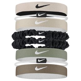 Nike - Haarband Flexibel(8er-Pack) (Pink/Wei&szlig;)