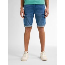 PETROL INDUSTRIES - Torino Cargo-Shorts Denim Zephyr Herren - Blau