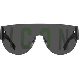 Dsquared2 Herren Icon Sonnenbrille (Grau/Schwarz)