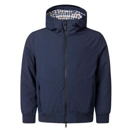 Aquascutum Active - Marineblaue Jacke mit Kapuze