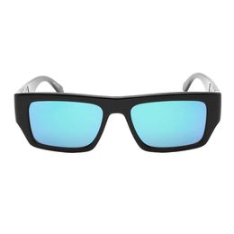 Calvin Klein Logo Sonnenbrille (Schwarz)
