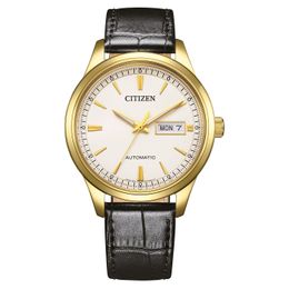 Citizen Schwarz Herren Armbanduhr NY4059-09AC