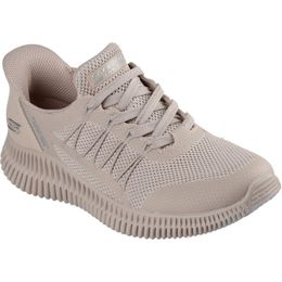 Skechers BOBS Geo Lite Divine Pace Damen Sneaker in Tan