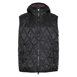 Diesel Herren Logo Steppweste (Schwarz)