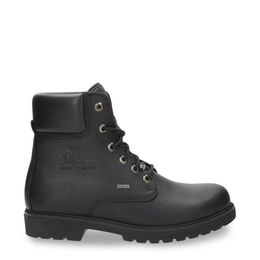 Panama Jack 03 GTX C2 Herren-Stiefeletten aus schwarzem, wasserdichtem Leder