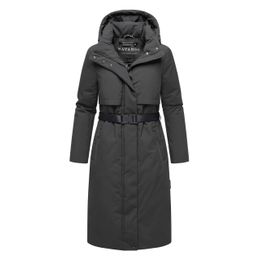 Navahoo Damen Winterparka WALDBUMMLER &ndash; wetterfest & stilvoll mit Tailleng&uuml;rtel