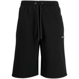 Off-White Stitch Diags Skate Sweatshorts Schwarz