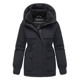 Marikoo Damen Winterjacke Shigaraa mit abnehmbarer Kapuze & Magnettaschen