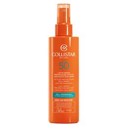 Collistar SPF50 K&ouml;rper Aktive Schutzmilch Spray f&uuml;r empfindliche Haut - 200ml