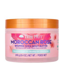 Tree Hut Marokkanische Rose Geschlagene K&ouml;rperbutter - Luxuri&ouml;se Feuchtigkeit 240g