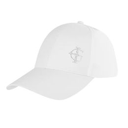 Island Green - Baseball-M&uuml;tze Logo f&uuml;r Damen (Wei&szlig;)