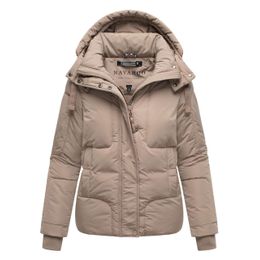 Navahoo Damen Steppjacke Zauberlicht mit Fleecefutter & Kapuze