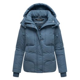 Navahoo Damen Steppjacke Zauberlicht mit Fleecefutter & Kapuze