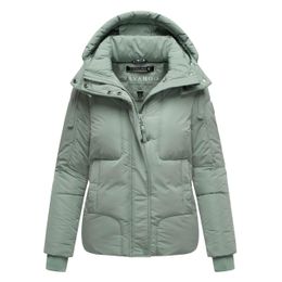 Navahoo Damen Steppjacke Zauberlicht mit Fleecefutter & Kapuze