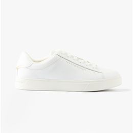 Tommy Hilfiger Essential Court Damen Sneakers Wei&szlig;