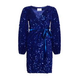 Noella Teagan Wickelkleid in Marineblau/Blau