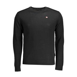 Napapijri Rundhals-Pullover mit langen &Auml;rmeln